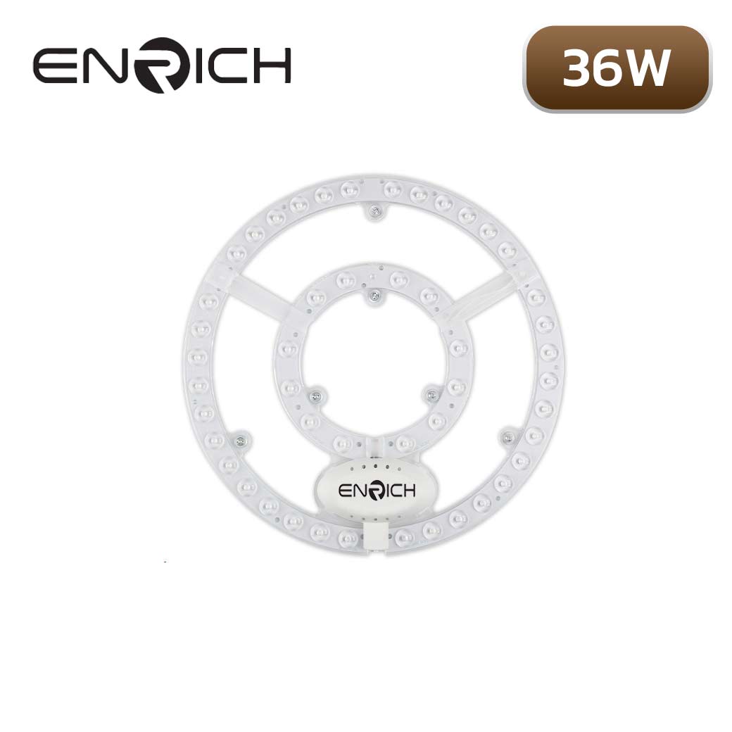 โคมไฟเพดาน ชุดกึ่งดวงโคม LED ENRICH CIRCLE Module 36W - EnrichLamp