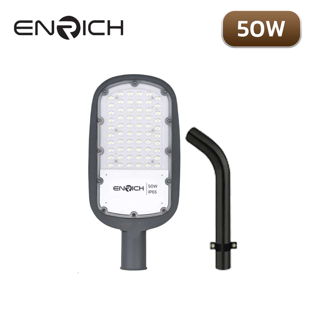 โคมไฟถนน LED ENRICH OVATE 50W - EnrichLamp